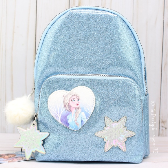 Disney | Accessories | Disney Frozen Elsa Glitter Mini Backpack | Poshmark